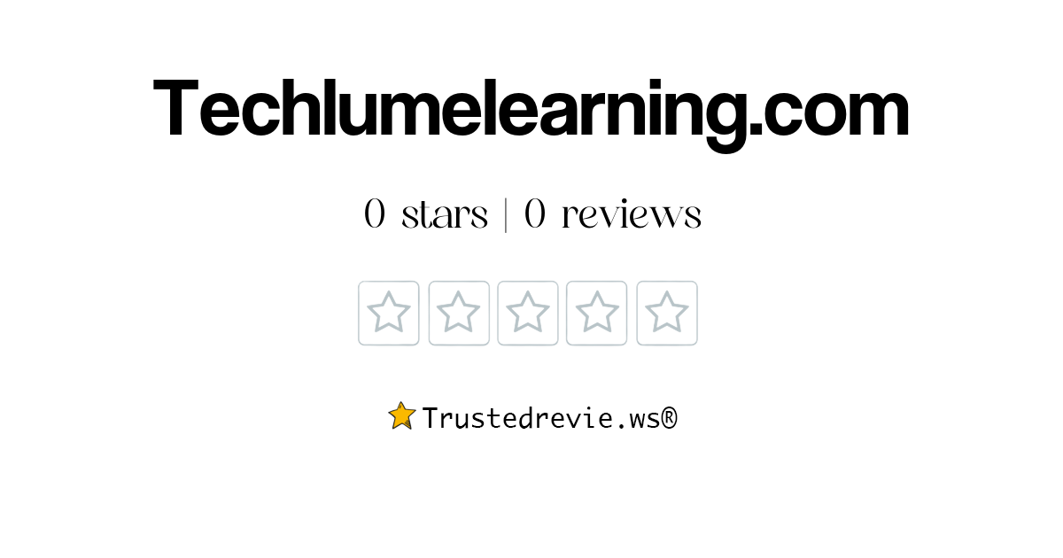 Techlumelearning.com Review: Legit or Scam? [2025 New Reviews]