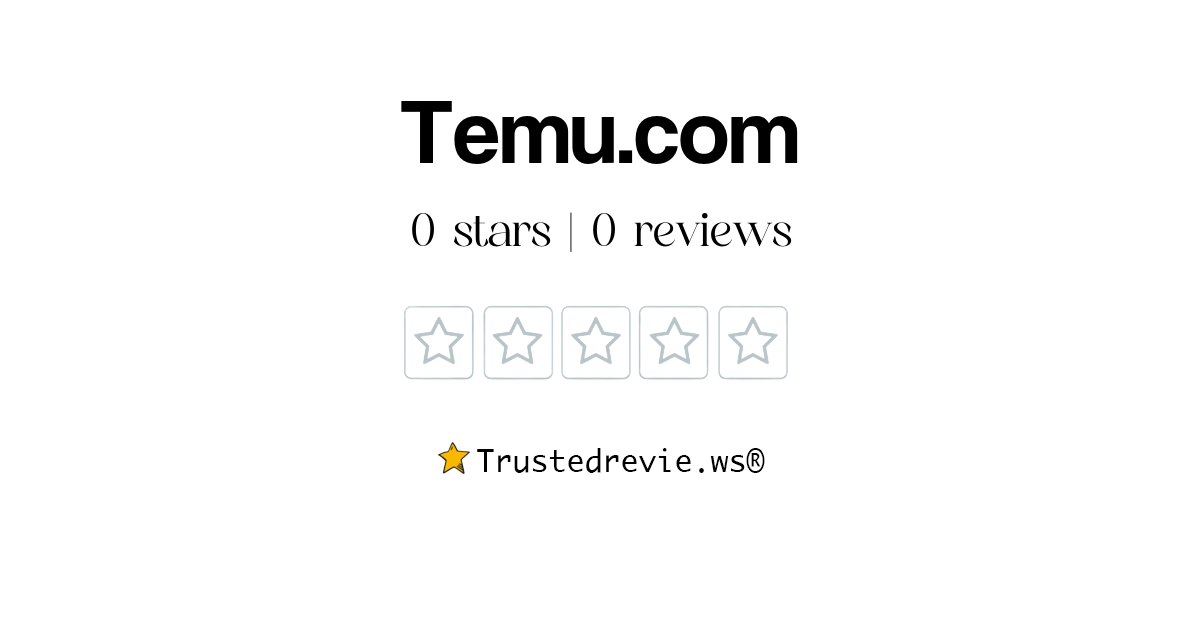 Temu.com Review: Legit or Scam? [2025 New Reviews]
