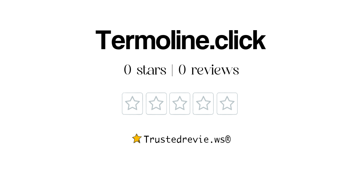 Termoline.click Review: Legit or Scam? [2024 New Reviews]