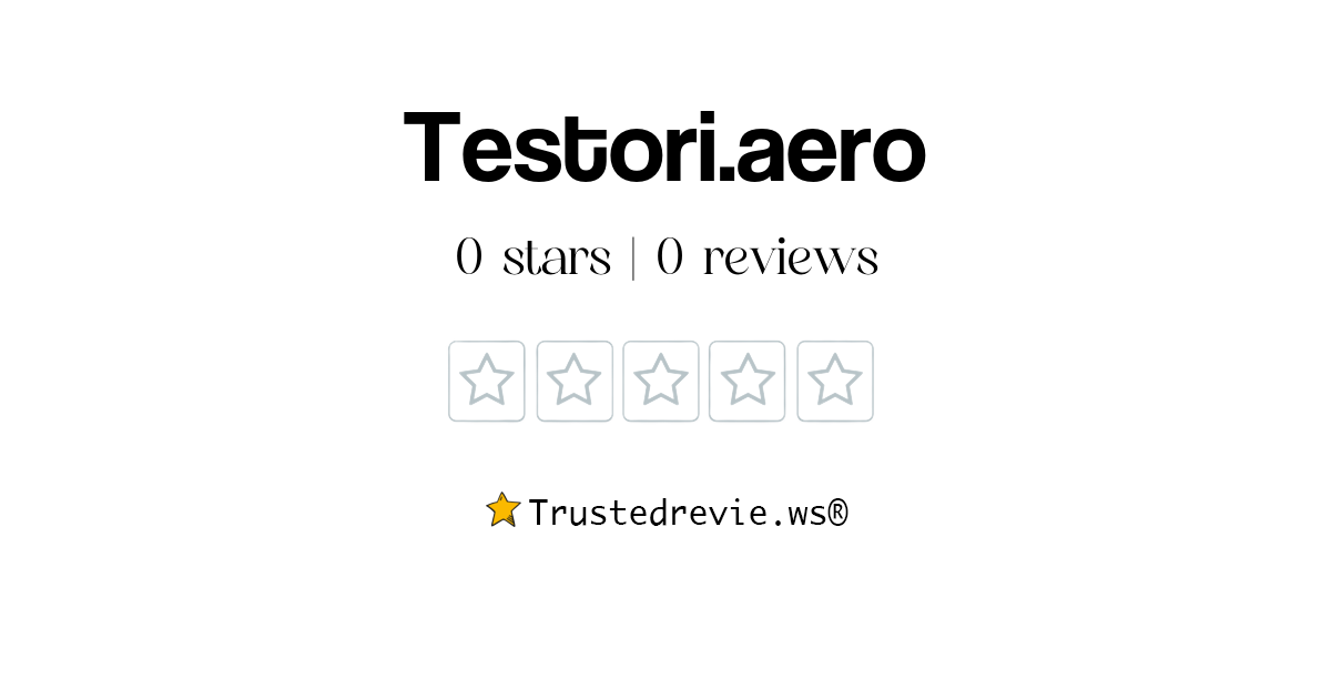Testori.aero Review: Legit or Scam? [2025 New Reviews]