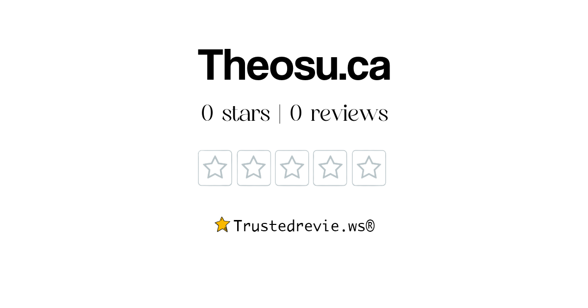 Theosu.ca - Ask Question