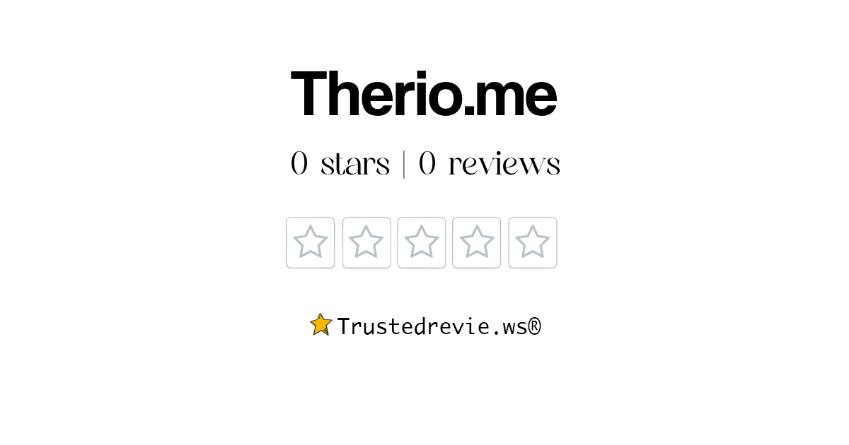 Therio.me Review: Legit or Scam? [2024 New Reviews]