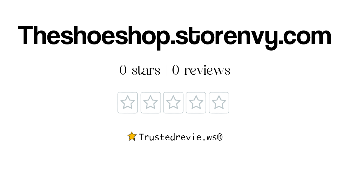 Theshoeshop.storenvy.com Review: Legit or Scam? [2025 New Reviews]