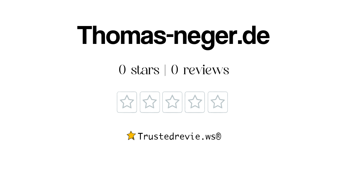 Thomas-neger.de - Ask Question