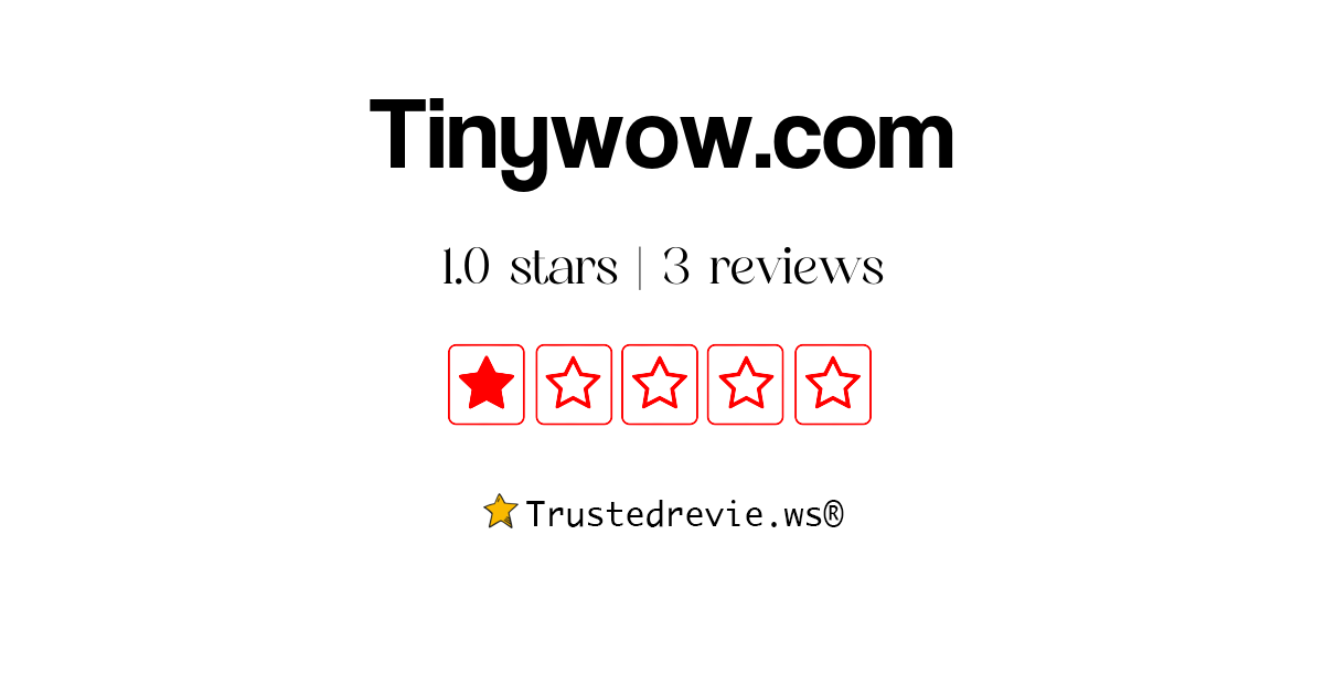 Tinywow.com Review: Legit or Scam? [2025 New Reviews]