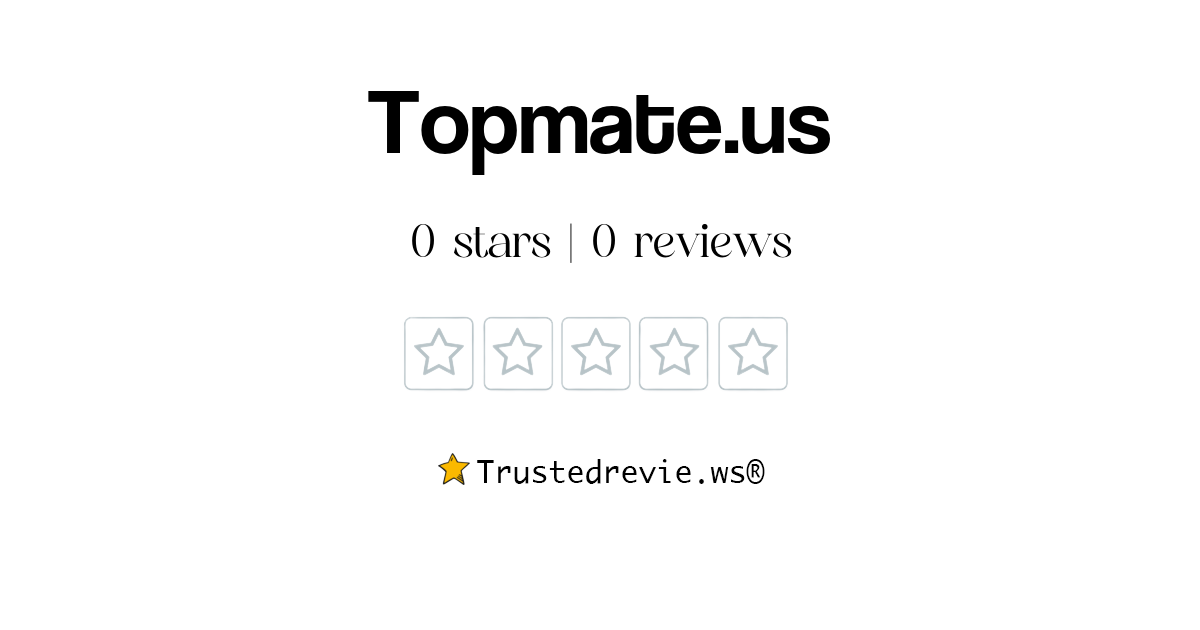 Topmate.us Review: Legit or Scam? [2025 New Reviews]