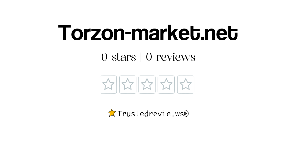 Torzon-market.net Review: Legit or Scam? [2026 New Reviews]