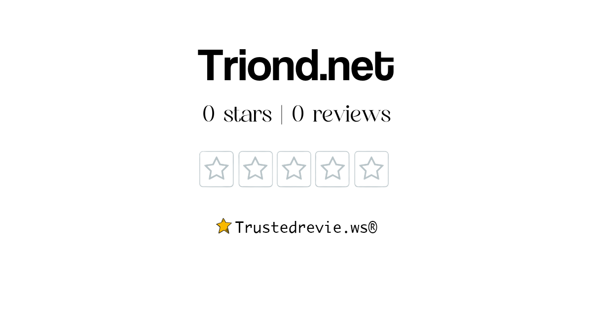 Triond.net Review: Legit or Scam? [2025 New Reviews]