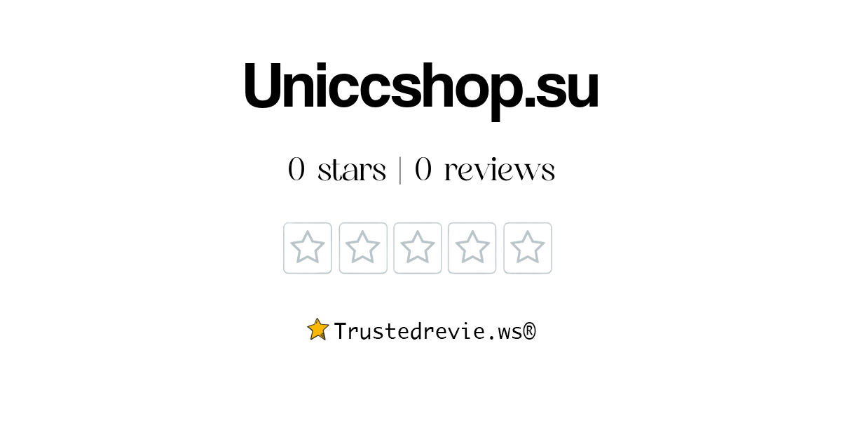 Uniccshop.su Review: Legit or Scam? [2024 New Reviews]
