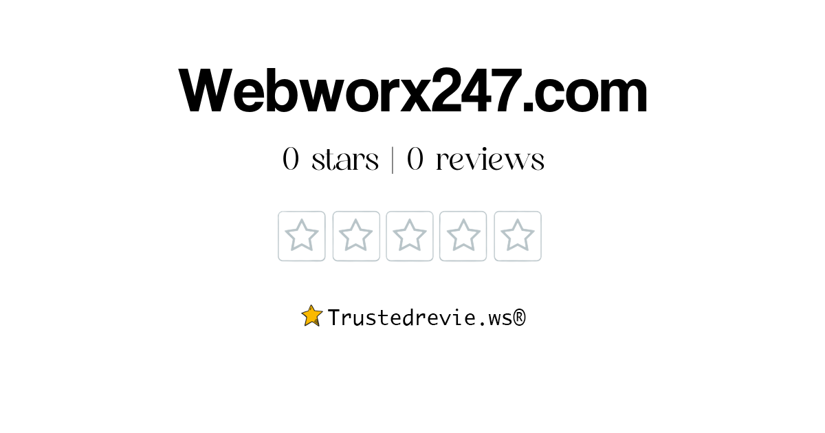 Webworx247.com Review: Legit or Scam? [2025 New Reviews]