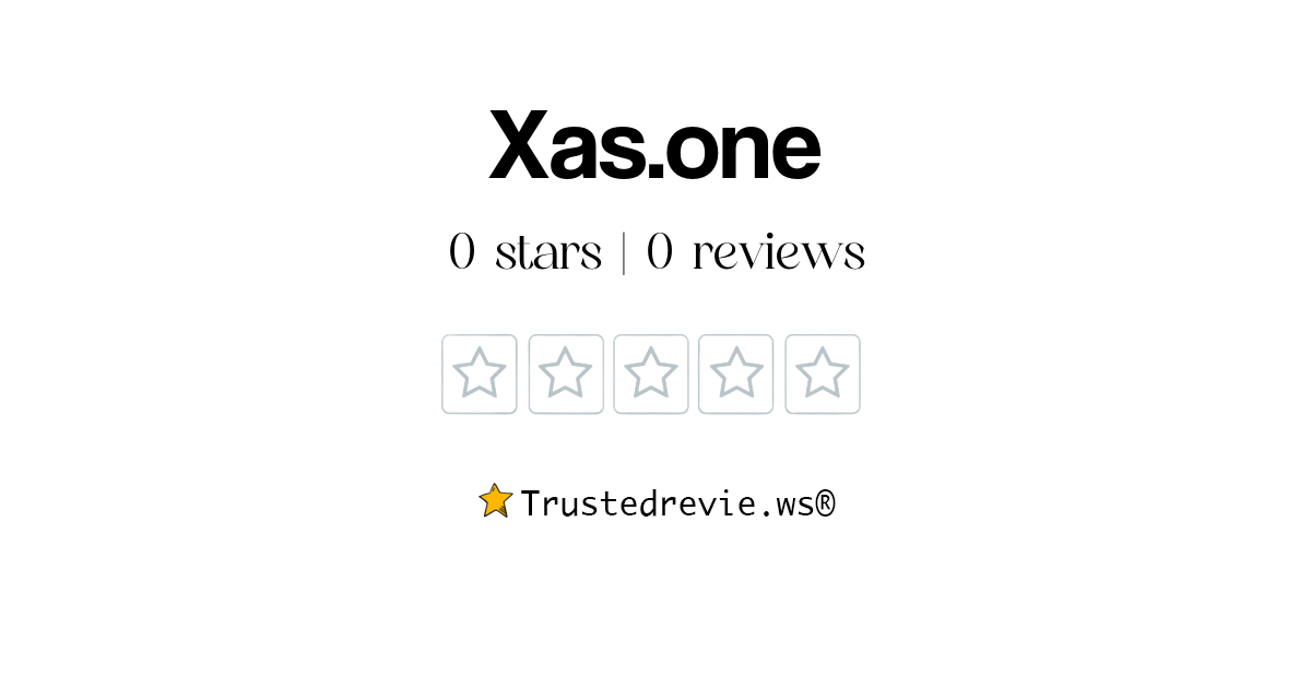 Xas.one Review: Legit or Scam? [2025 New Reviews]