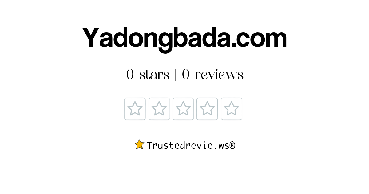 Yadongbada.com Review: Legit or Scam? [2026 New Reviews]