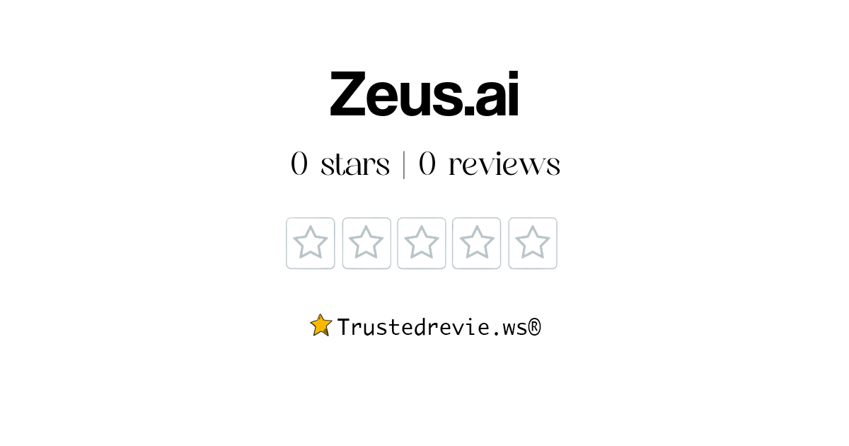 Zeus.ai Review: Legit or Scam? [2025 New Reviews]