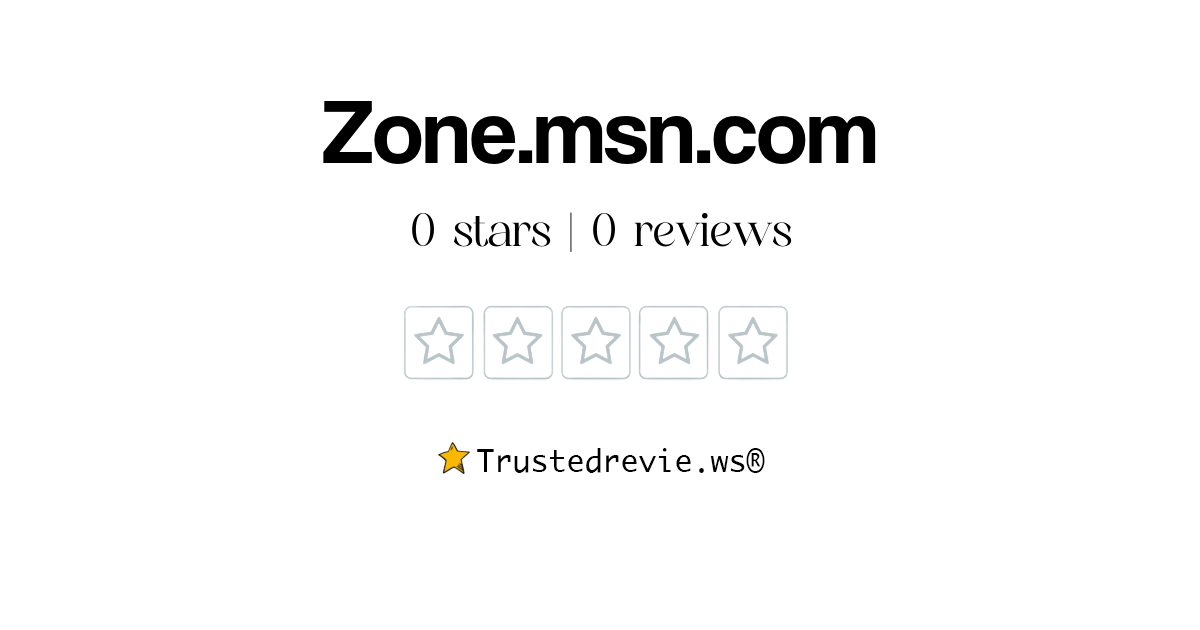 Zone.msn.com Review: Legit or Scam? [2026 New Reviews]